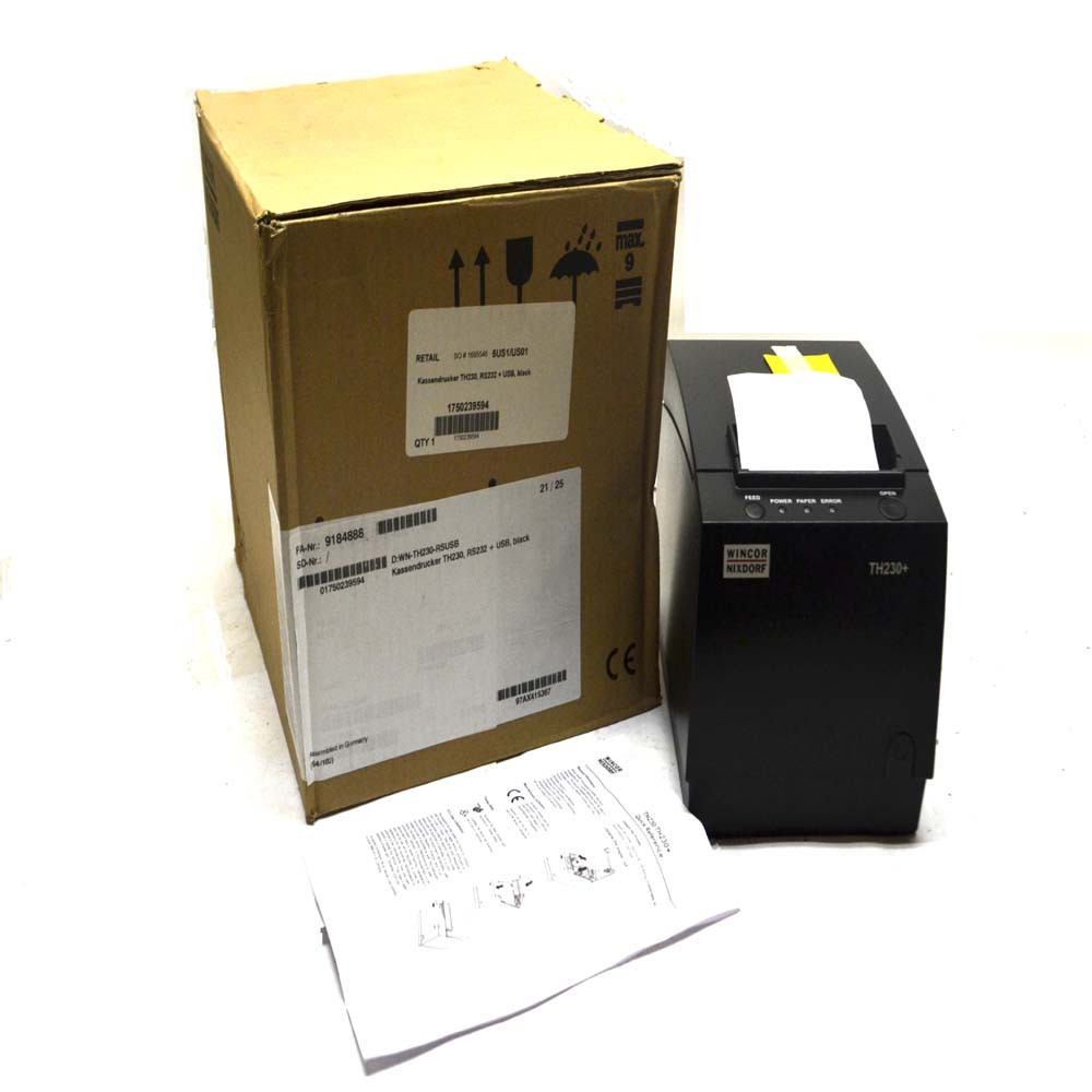 NEW Wincor Nixdorf TH230 USB/RS232C POS Thermal Receipt Printer 1750119382