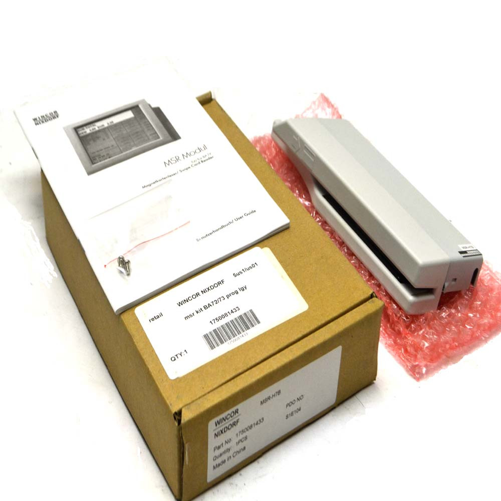 NEW Wincor Nixdorf 1750081433 BA72/73 MSR-H7B POS Card Reader