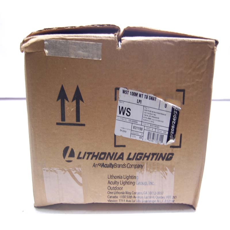NEW Lithonia Lighting WST 100M WT TB DNAT 100-Watt Metal Halide Wall Pack