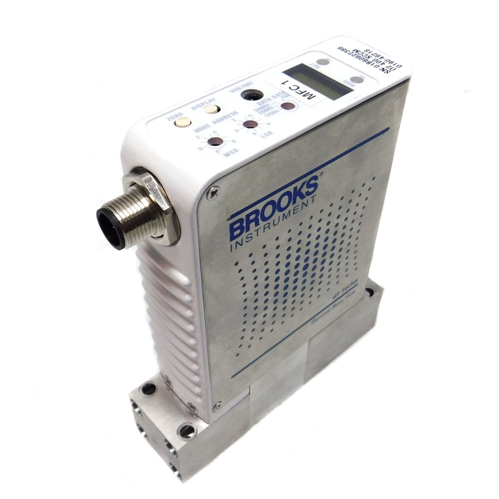 Brooks Instrument GF120CXXC Mass Flow Controller MFC 02 400 SCCM GF120C ...