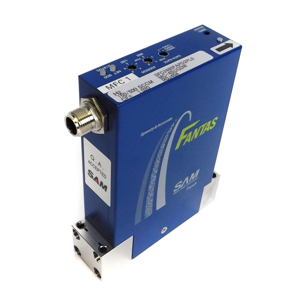 Sam (Hitachi) SFC2480FAPD2PL8 Mass Flow Controller MFC H2 .5 SLM MC-4SUGDW