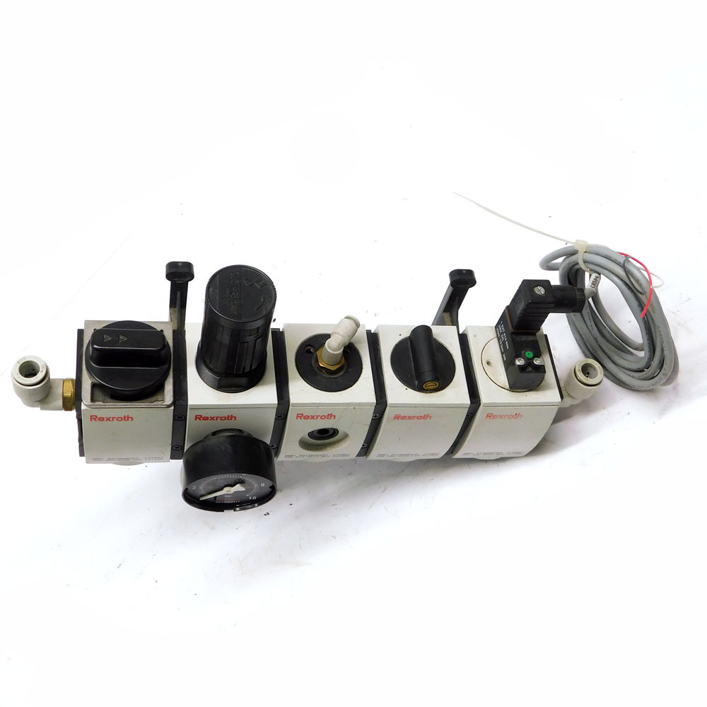 Rexroth AS2 Series Maintenance Unit Shut-off Valve Pressure Control Valve