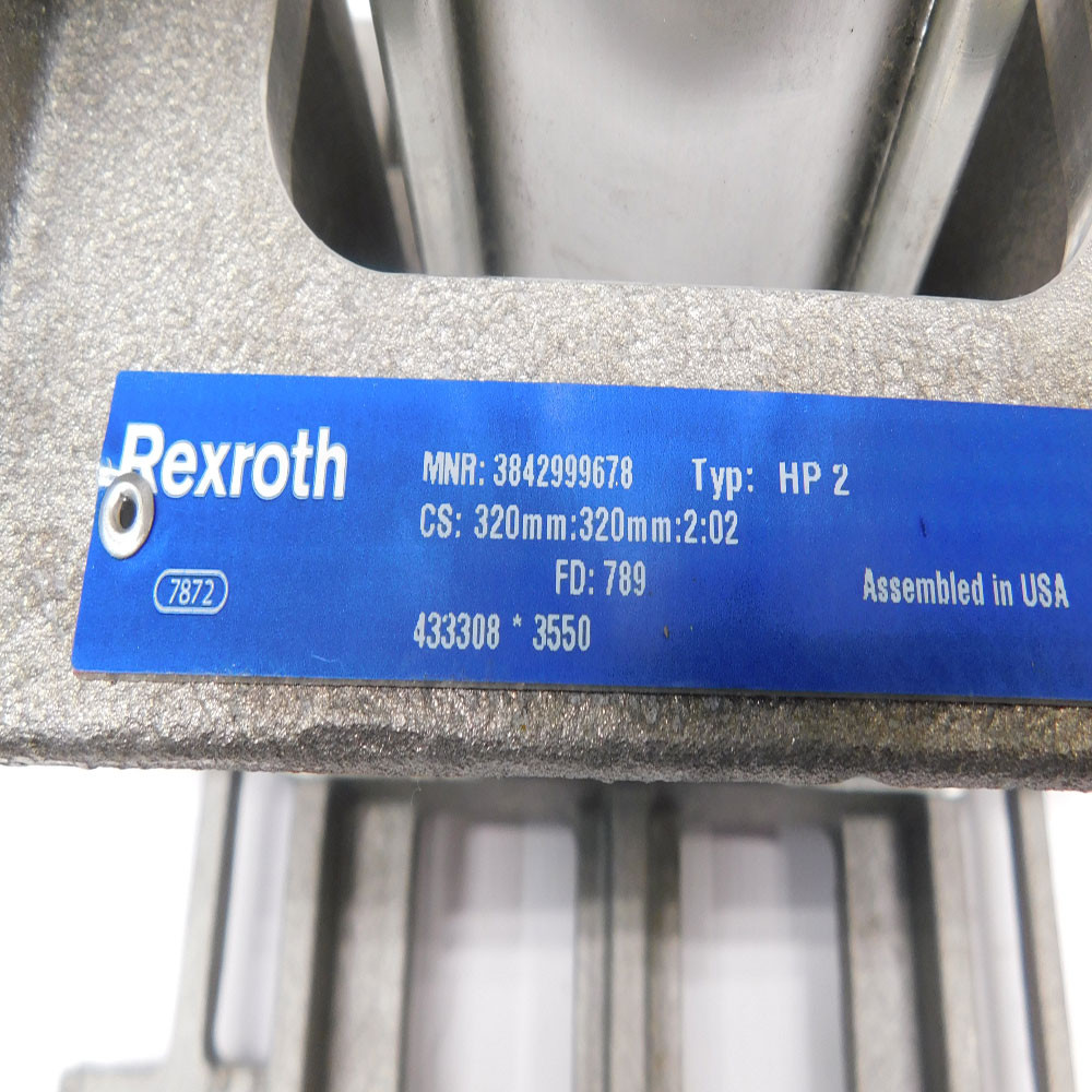 Rexroth 3842999678 Lift Position Unit w/0822243005 Cylinder & (2 ...