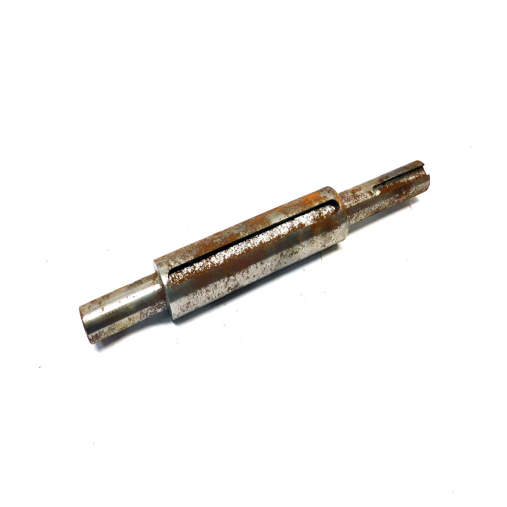 Stainless Steel Keyway Shaft 18" Long 2.4" Max Diameter 8 3/8"