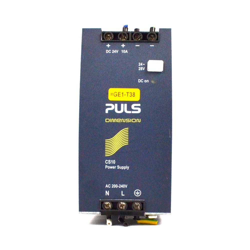 PULS CS10.244 1-Phase 200-240VAC Input 24-28VDC 10-8.6A 240W DIN Power ...