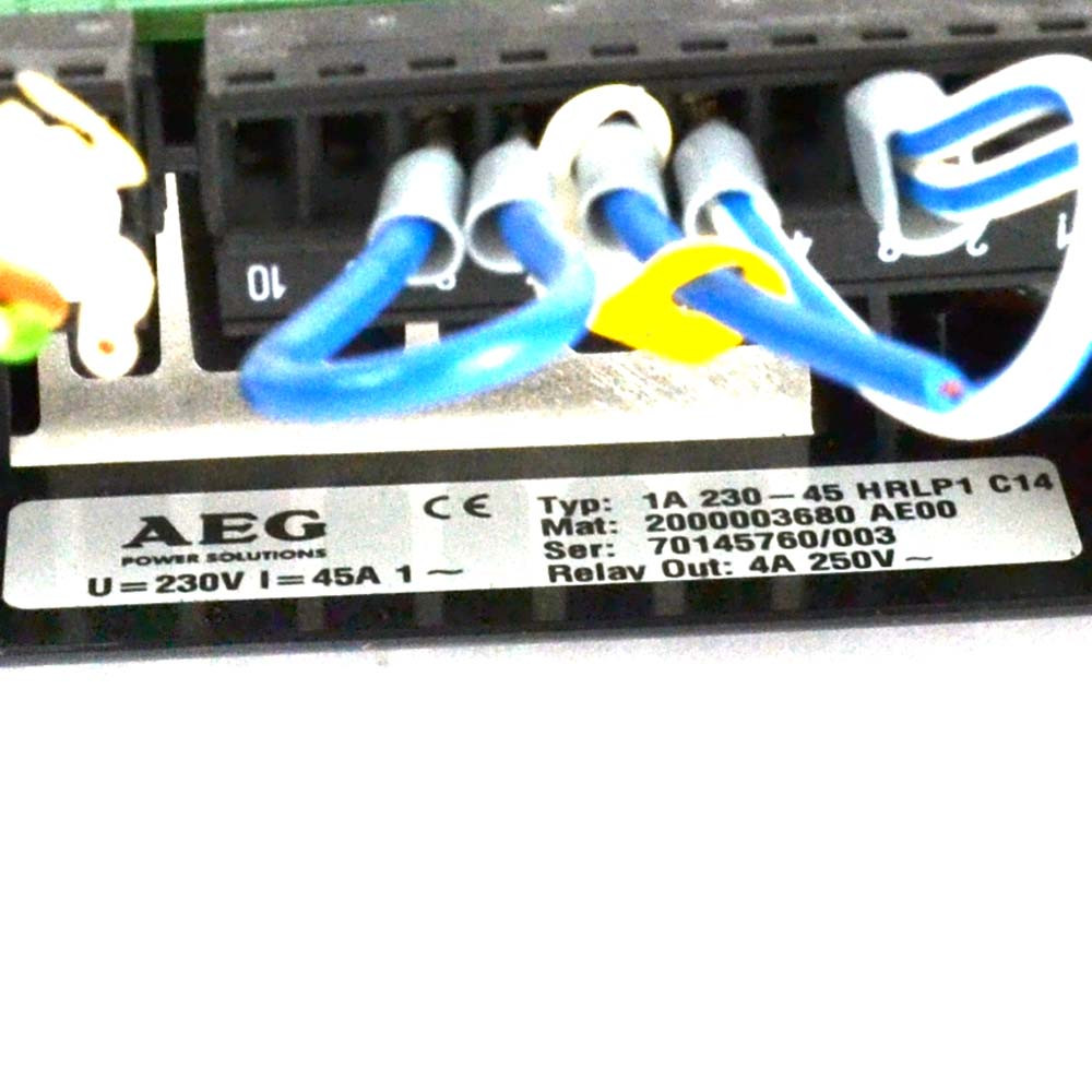 AEG Thyro-A 1A 230-45 HRLP1 C14 4A 250V Thyristor Power Controller Unit