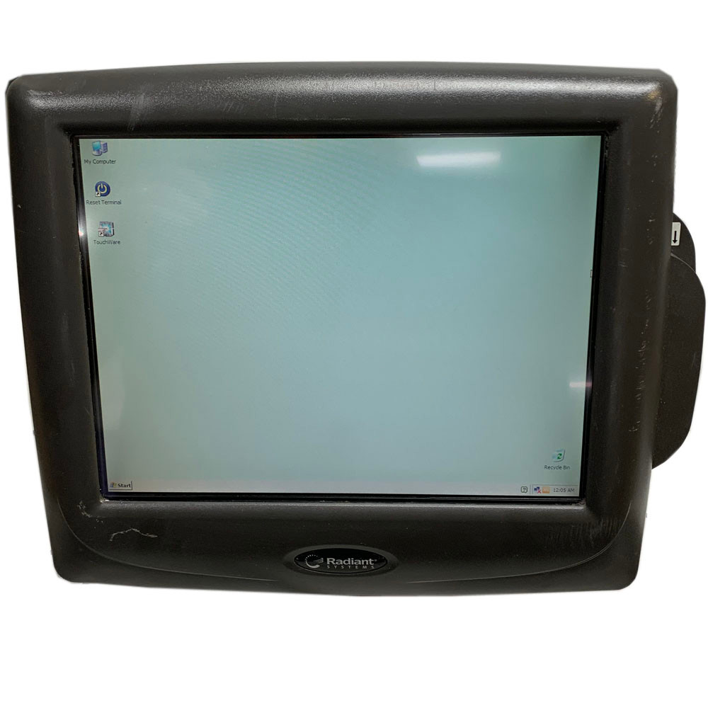 Radiant Systems P1520 POS Terminal with CC Reader