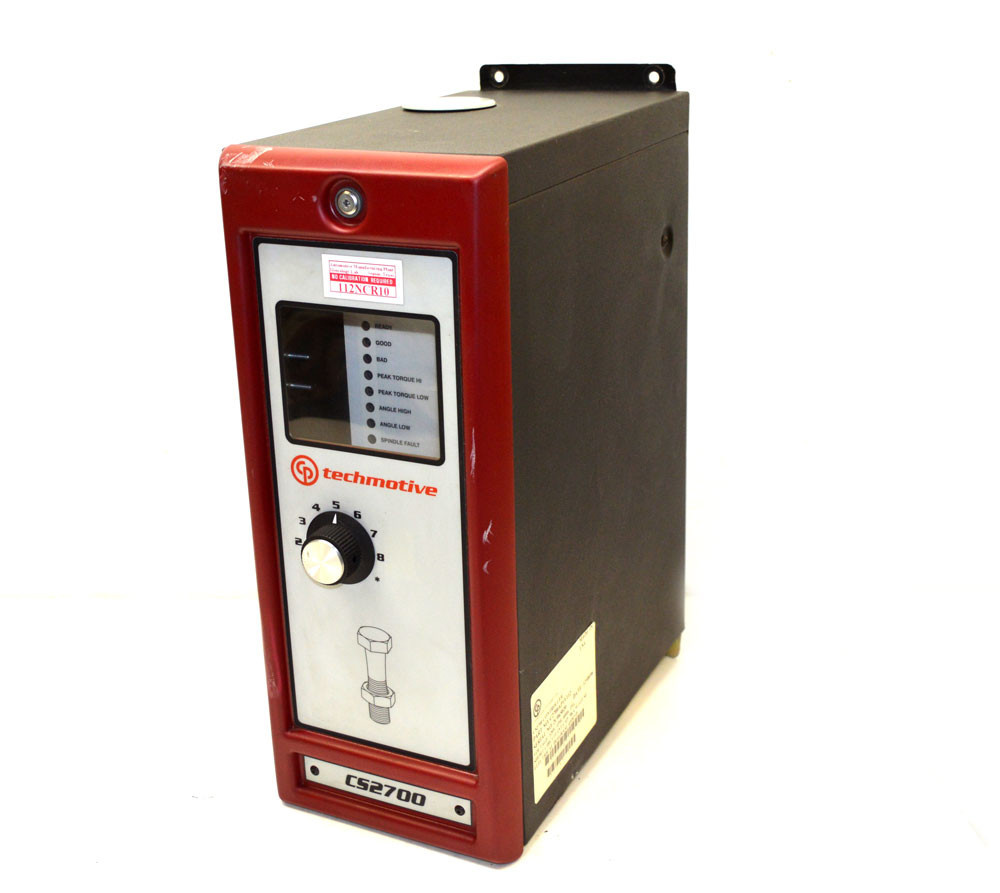 Chicago Pneumatic CP Techmotive CS2700 Torque Controller C2700AP1V112 Ver:7.02