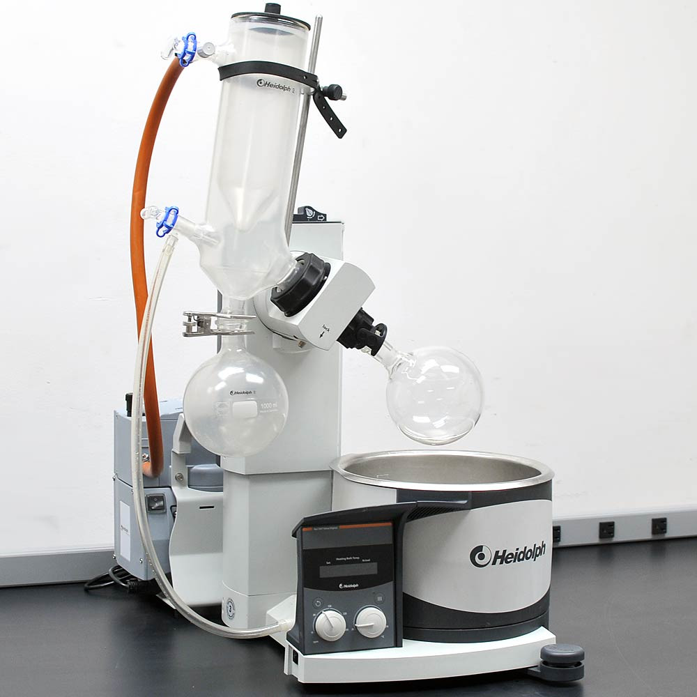 Heidolph Hei-VAP Rotary Evaporator with Dry Ice Condenser Glassware ...