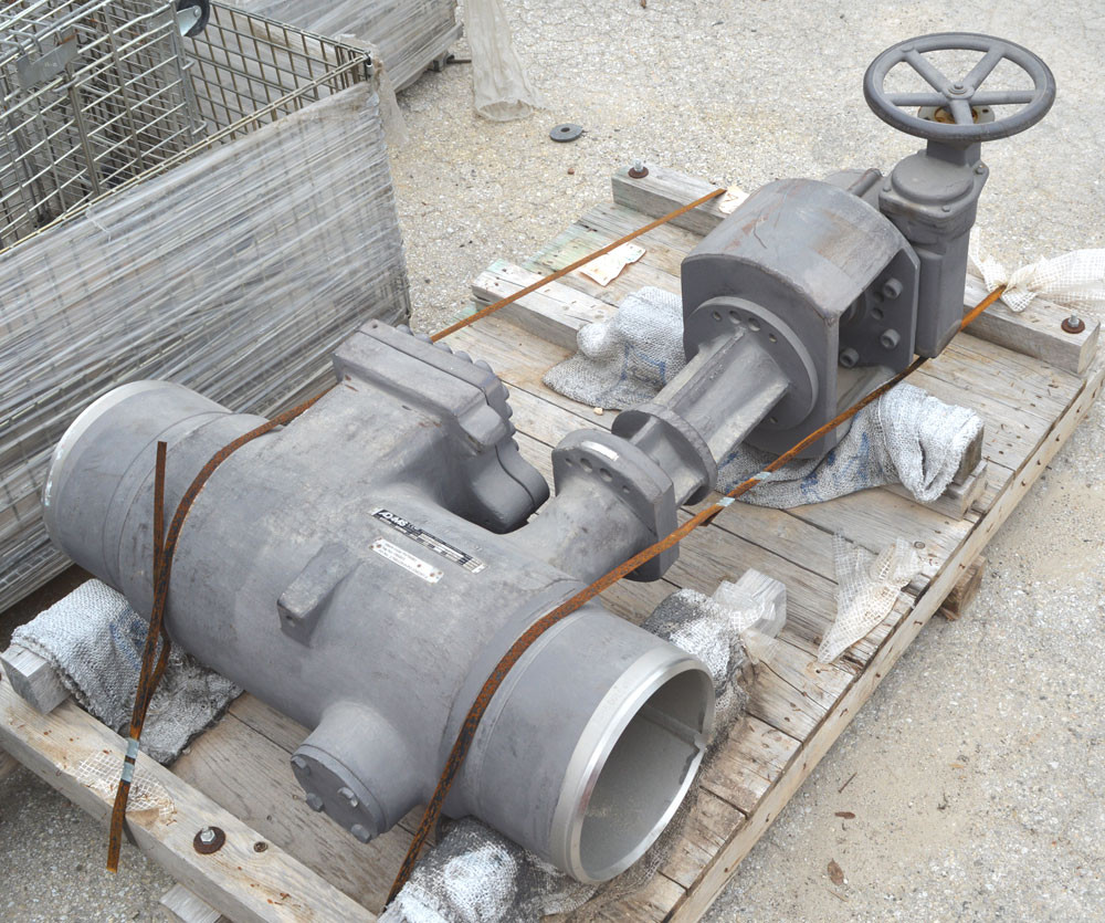 Adams MAK 12" Stainless Rotary Shut-Off Valve SCH-40S