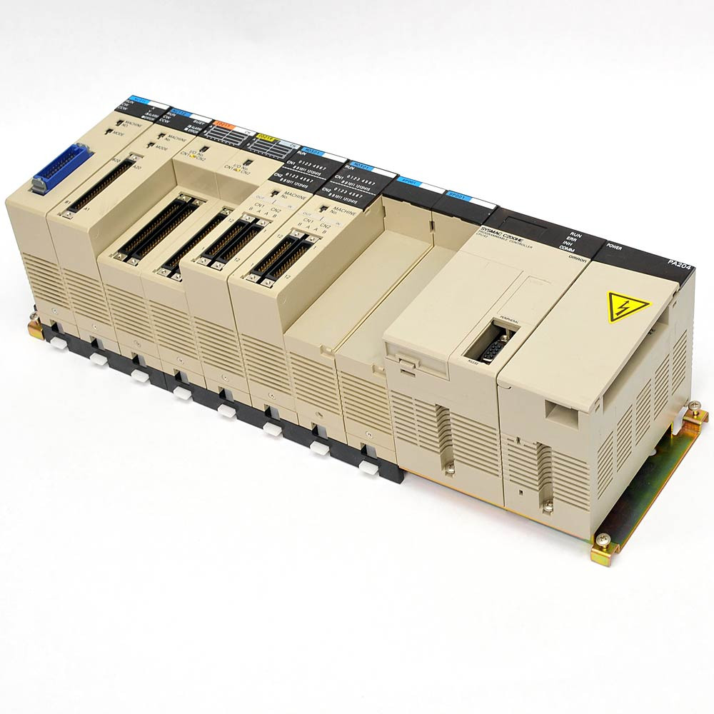 Omron Sysmac C200HE Programmable Controller CPU42 with PSU, I/O and NC Units