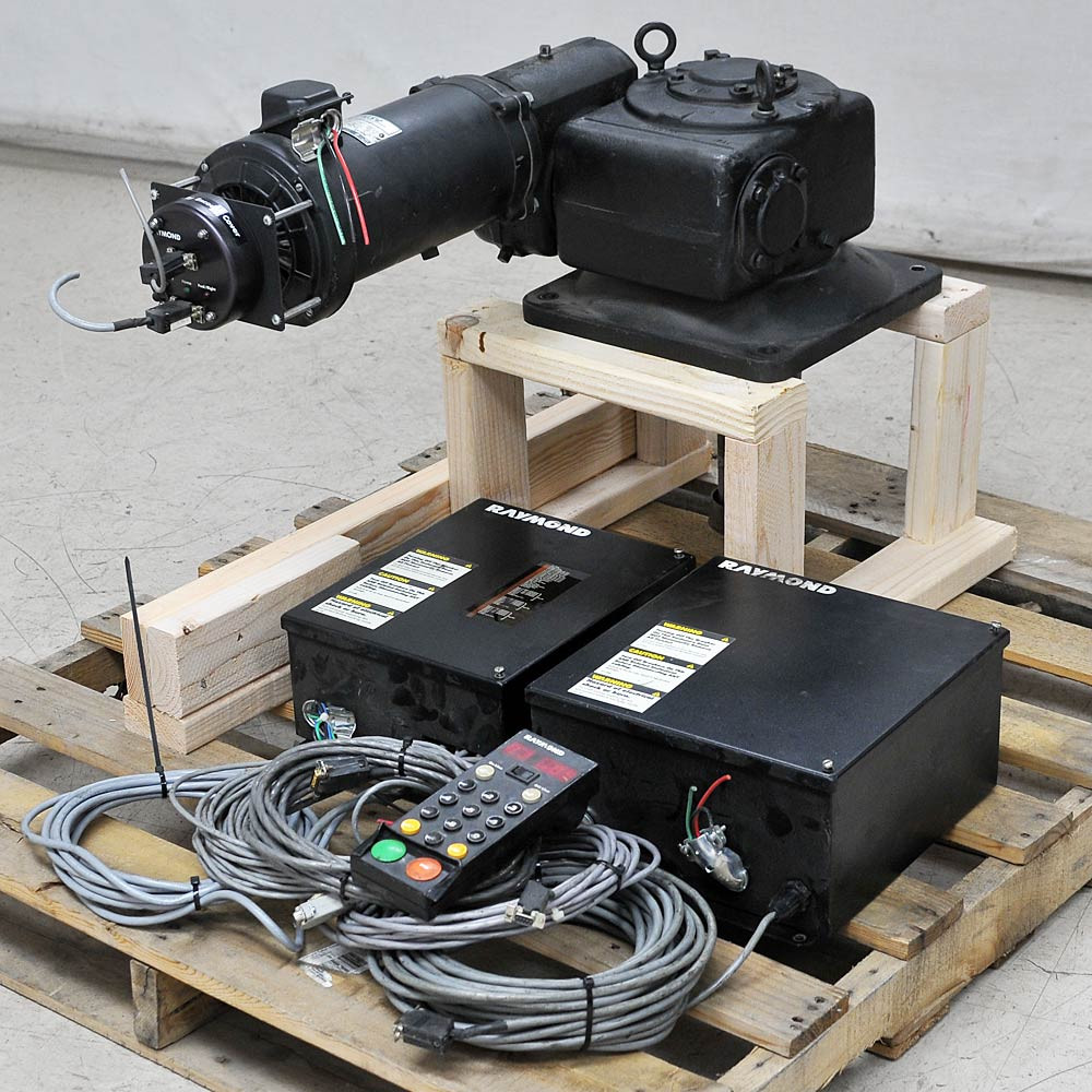 Raymond Carousel 1HP Morse Motor, 150:1 Gearhead, Control Electronics ...