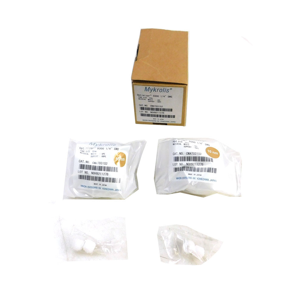 Mykrolis D300 Optimizer Filter Units 1/4"SWG UPE Membrane 0.34 MPa (2)