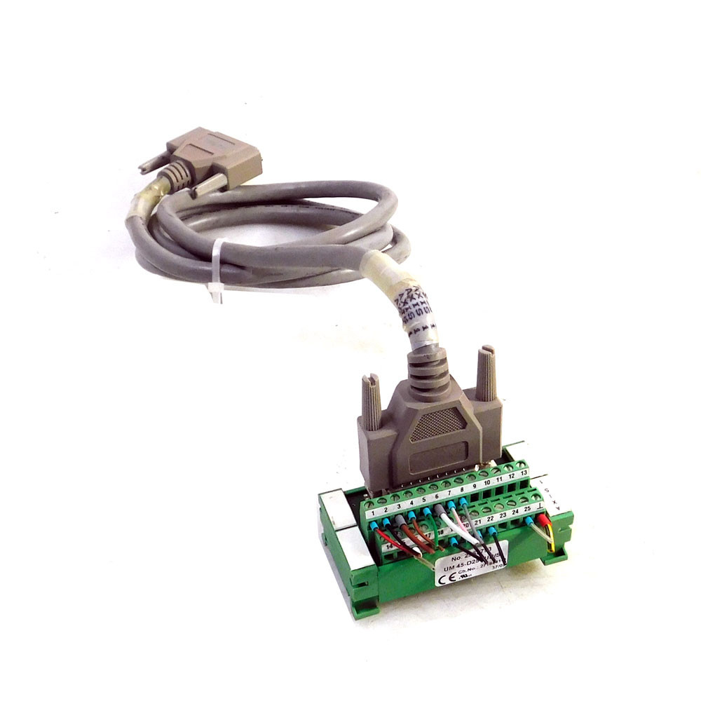 Phoenix Contact UM45-D25SUB/S VARIOFACE Module 25 Position 125V w/Cable