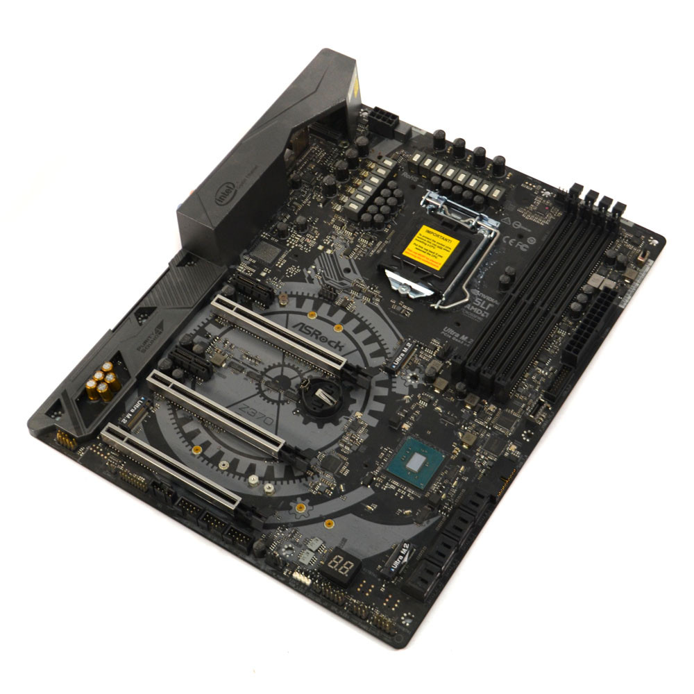 Intel Motherboard Labeled
