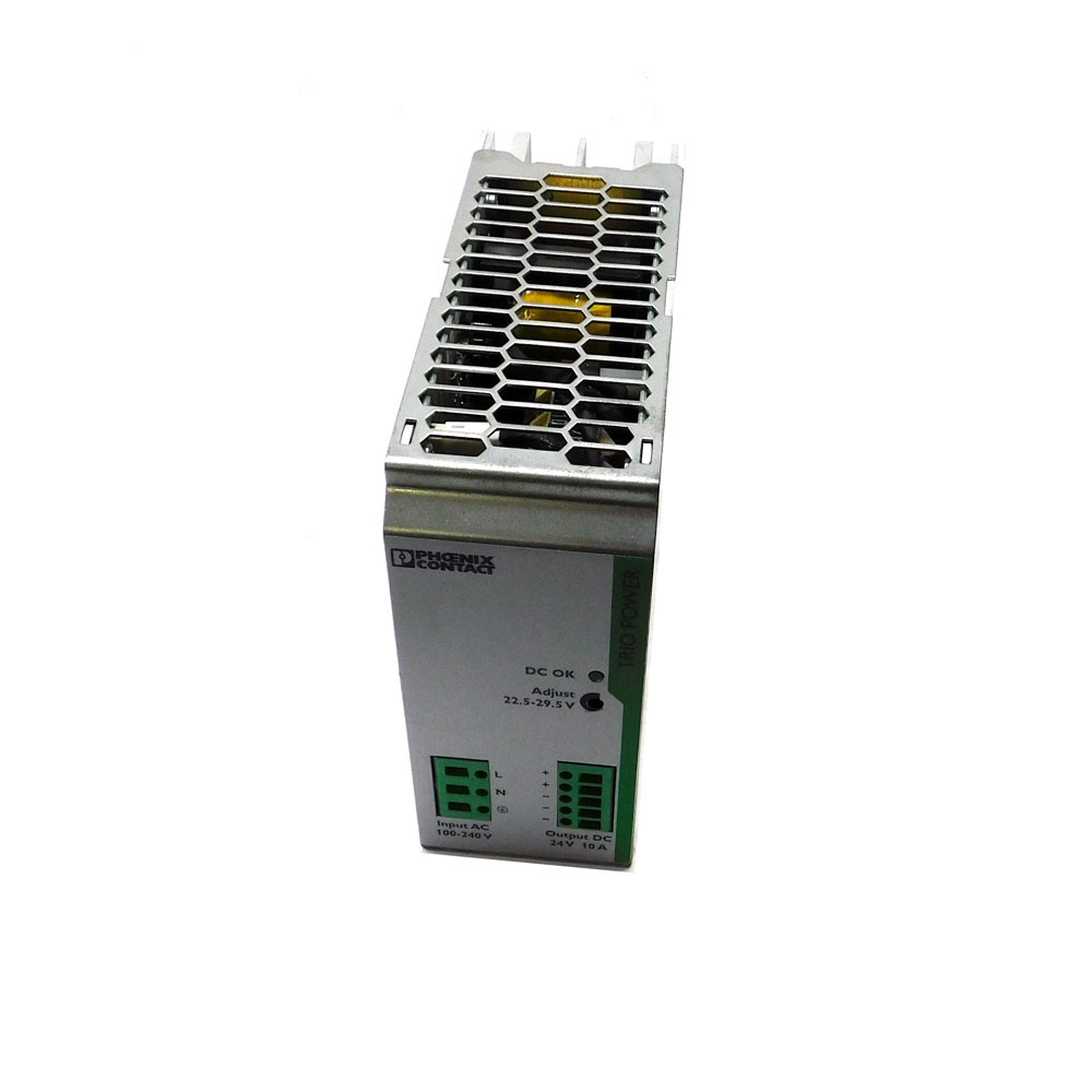 Phoenix Contact TRIO-PS/1AC/24DC/10 AC/DC DIN Rail Mount Industrial ...