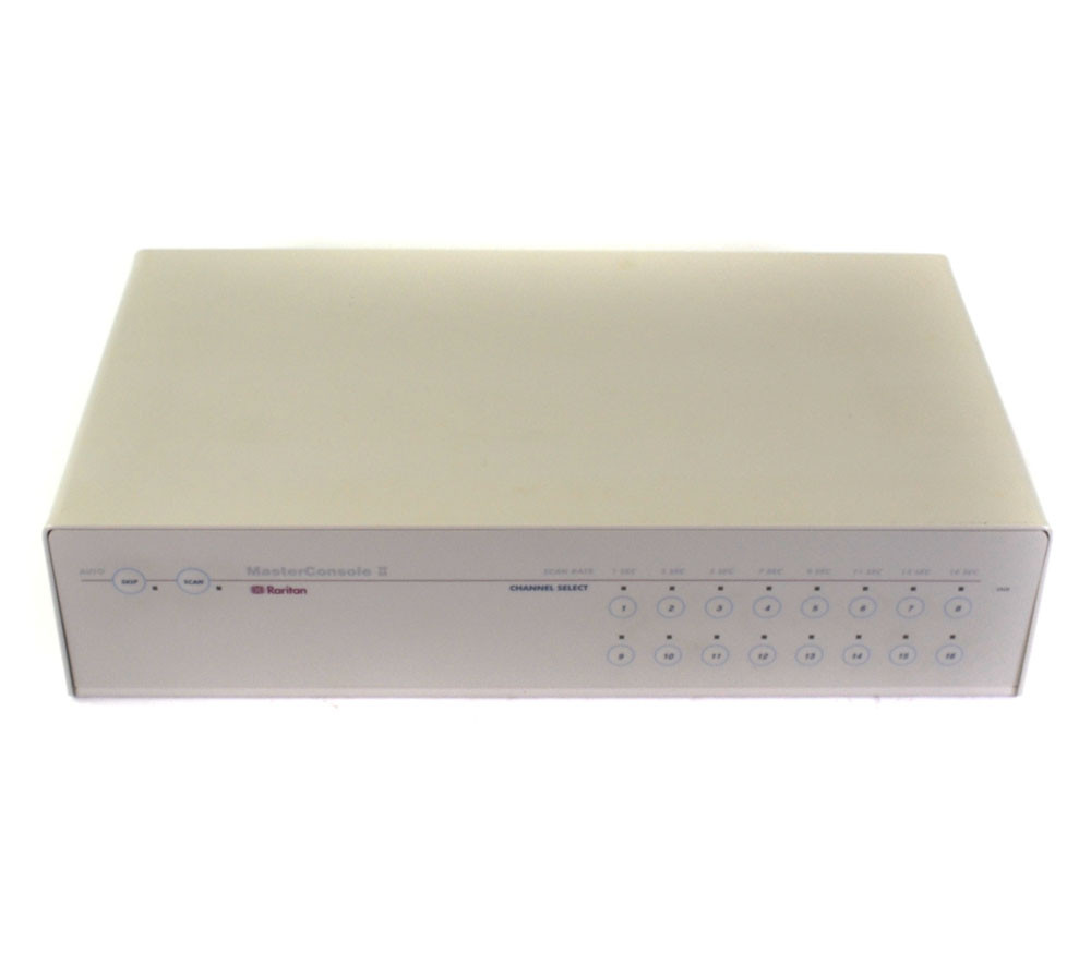 Raritan MCC16 MasterConsole II KVM Switch 16-Port Computer 1-Port Monitor