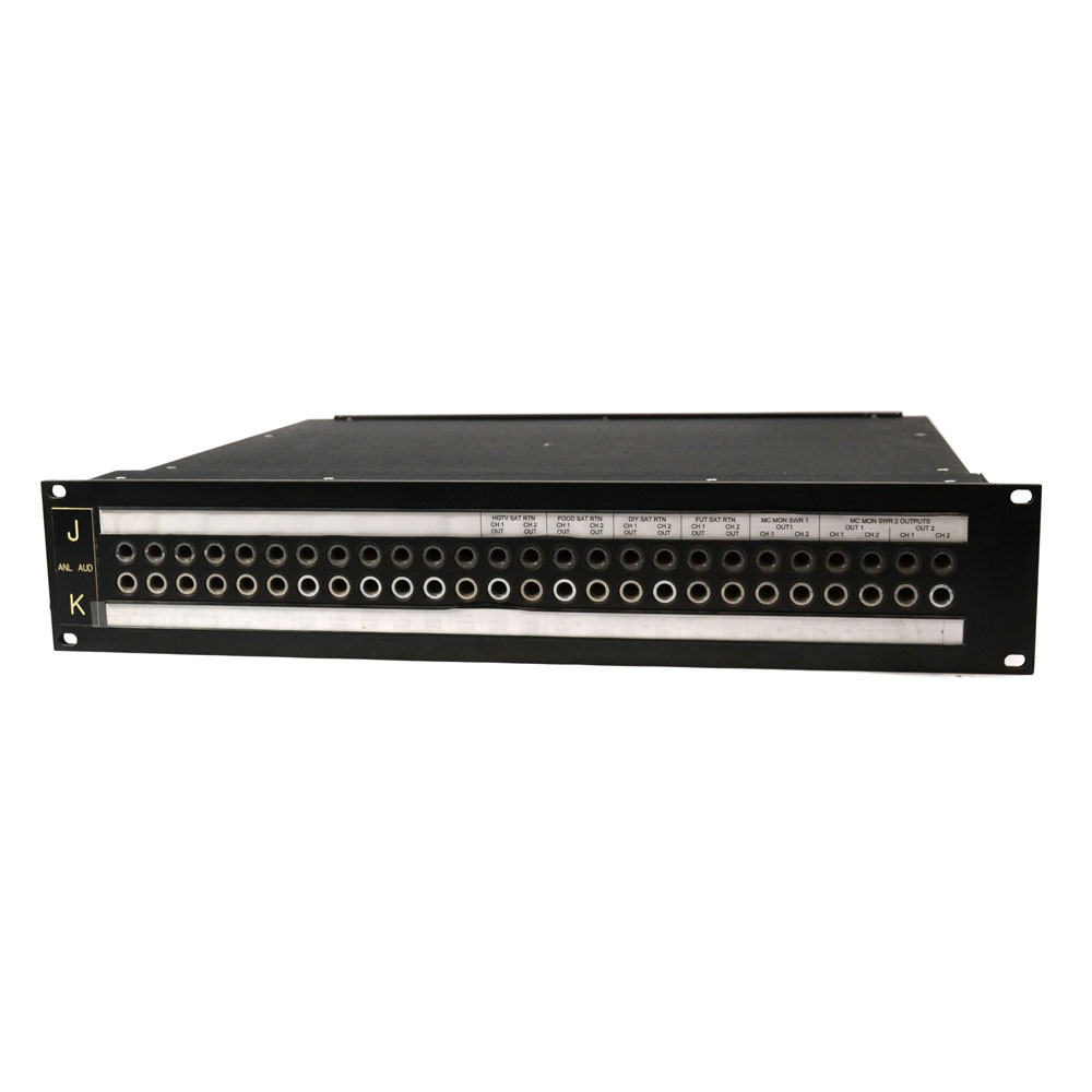 1/4" Patch Bay Panel 2x26 Patchbay 52-Ports 2U
