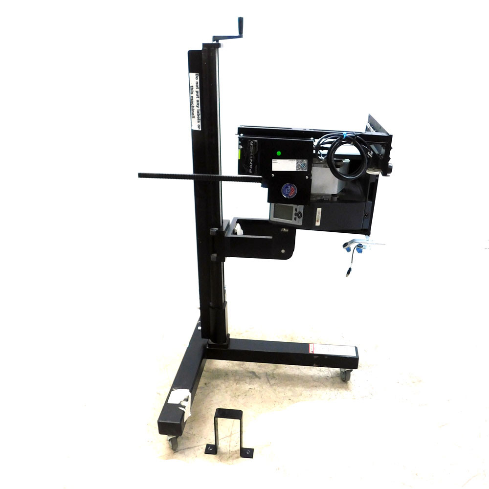 Label Applicator Automated Stand w/ Datamax H-4212X 4" Thermal Label ...