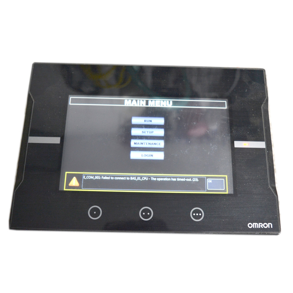 Omron NA5-7U001B Programmable Terminal 7" 24VDC 35W Class 2