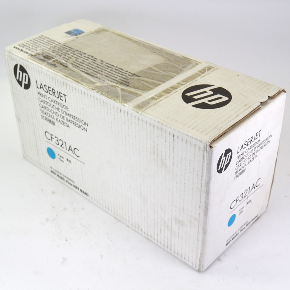 Hewlett Packard HP CF321AC Laserjet Print Cartridge Cyan MFP M680 Flow ...