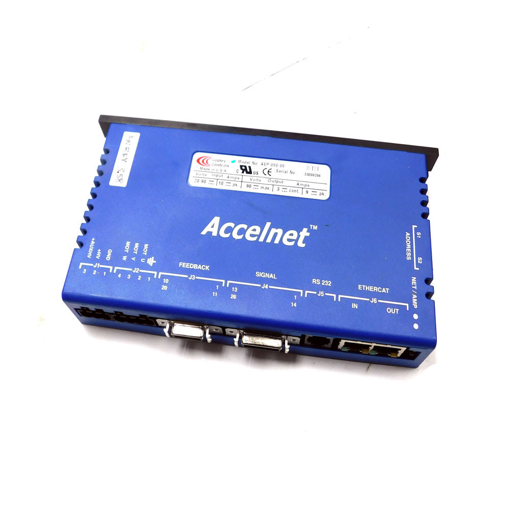 Copley Controls Accelnet AEP-090-09 DC Powered CANopen/Analog Command ...