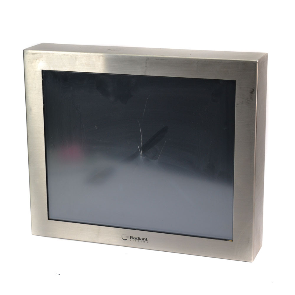 Radiant Systems P824 Stainless Steel Kitchen POS System Intel Celeron M ...