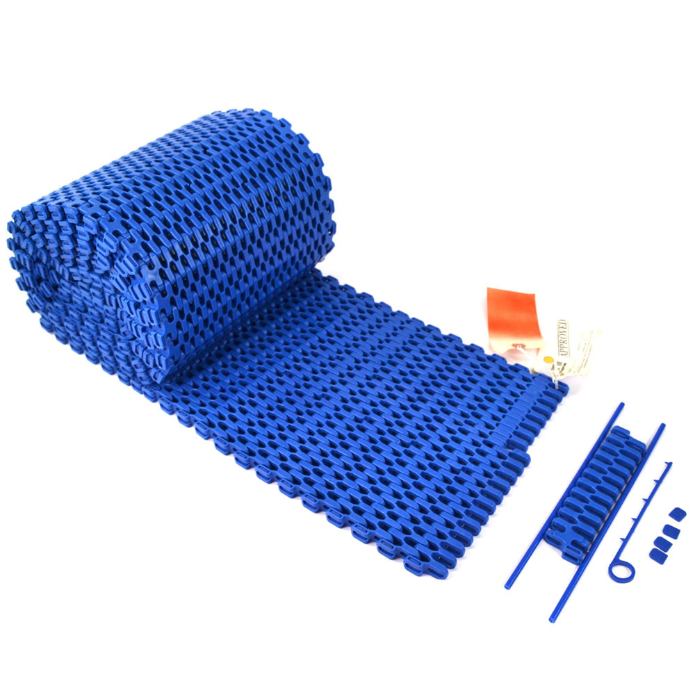 Uni-Chains Flex SNB CR Conveyor Belt 11' 11" Length 10-1/4" Width Blue