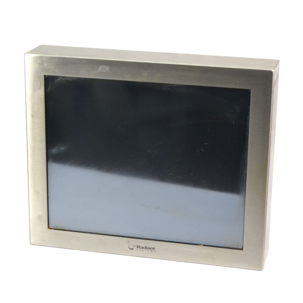 Radiant Systems P824 Stainless Steel Kitchen POS System Intel Celeron M ...