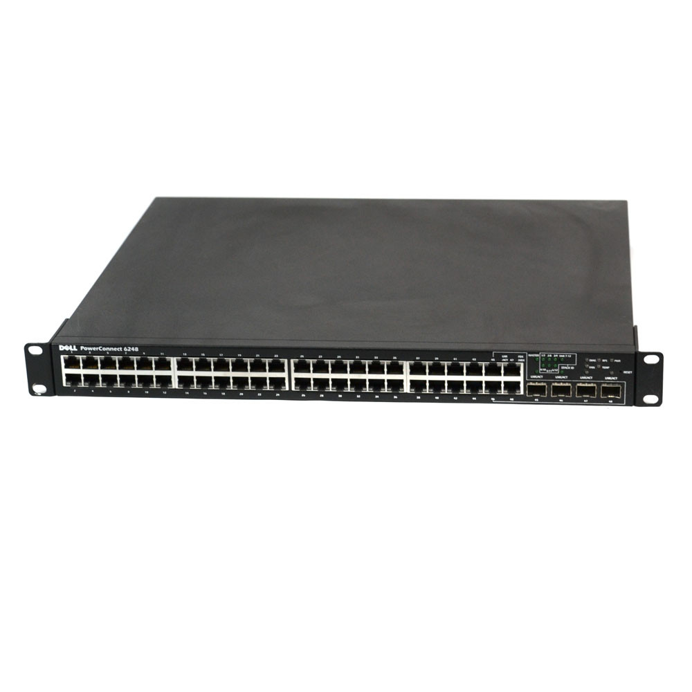 Dell PowerConnect 6248 Ethernet Switch 48x 10/100/1000BASE-T w ...