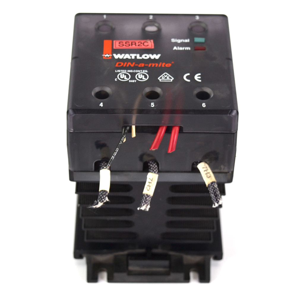 Watlow DB2V-2060-F0S0 DIN-a-mite SSR2C Power Controller 600V 50/60Hz ...