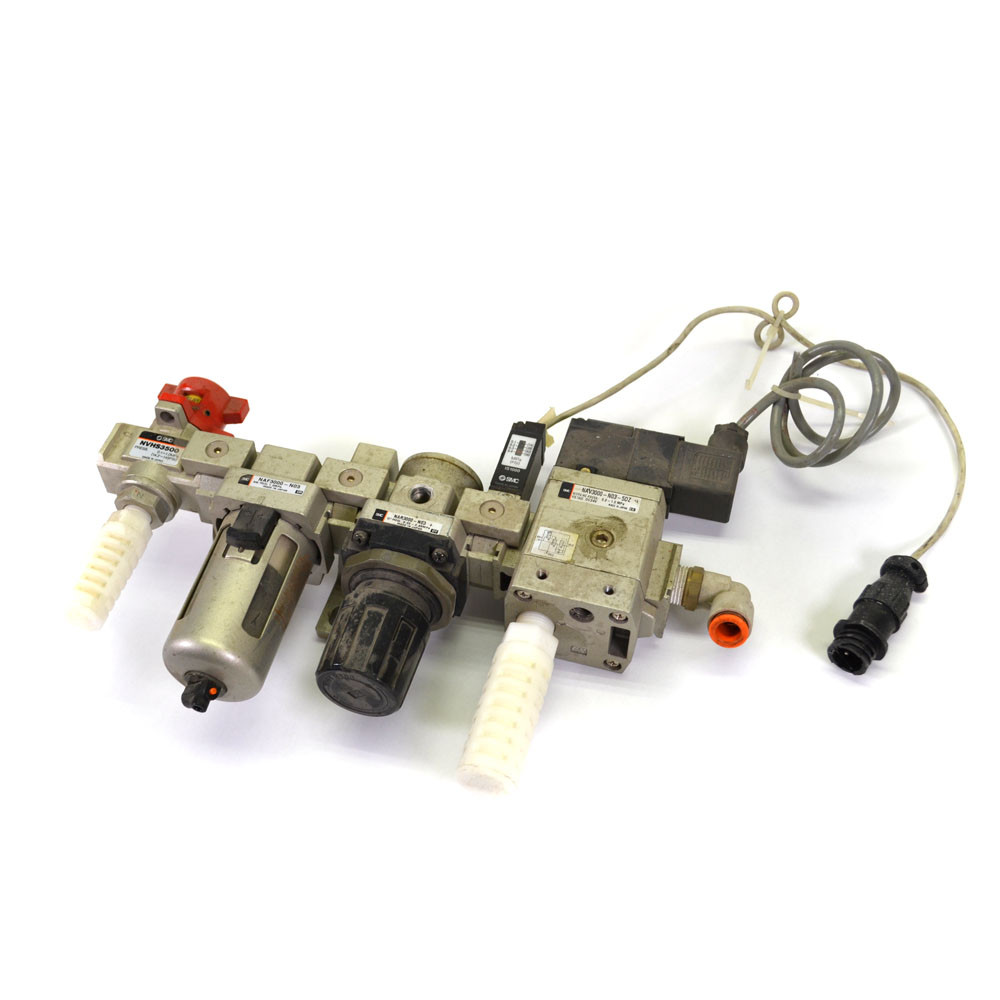 SMC NAV3000-N03-5DZ Soft-Start Assembly + NAR3000-N03, NAF3000-N03 ...