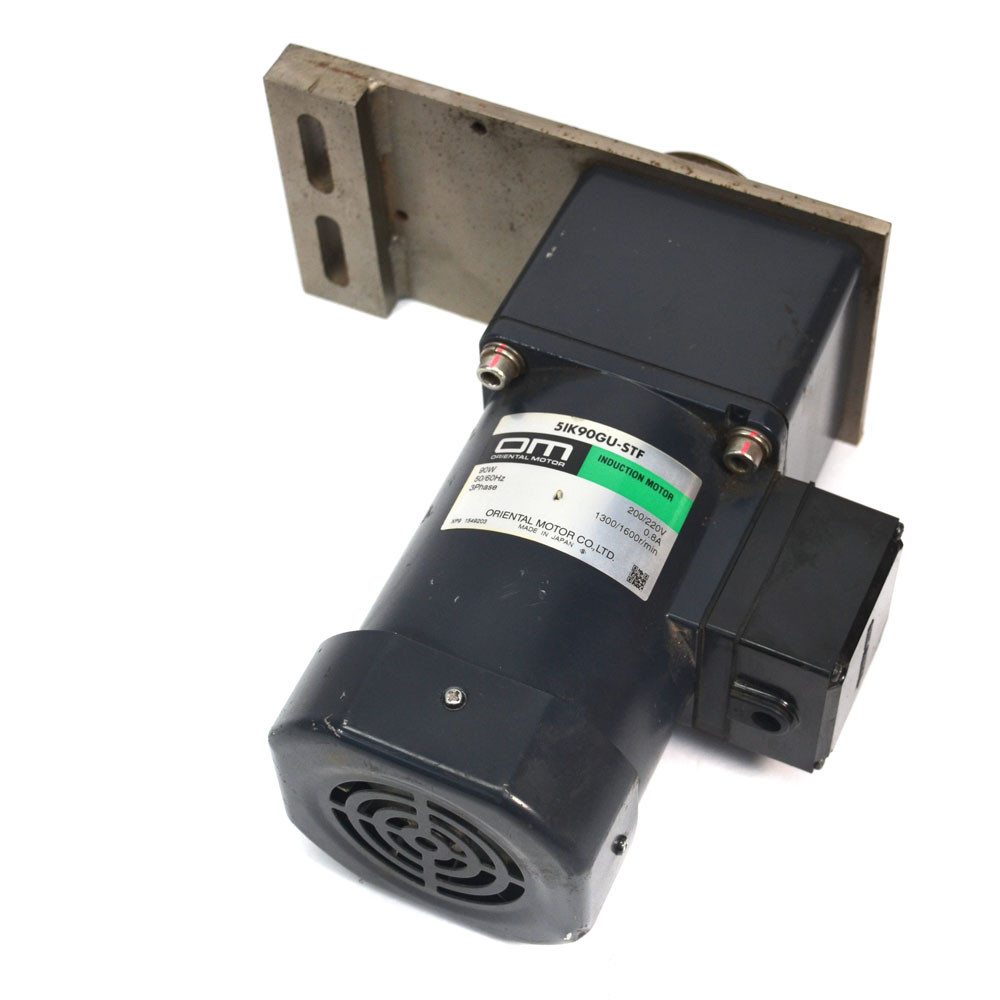 Oriental Motor 5IK90GU-STF Induction Motor 90W 1300/1600RPM w/ 5GU3.6KB ...