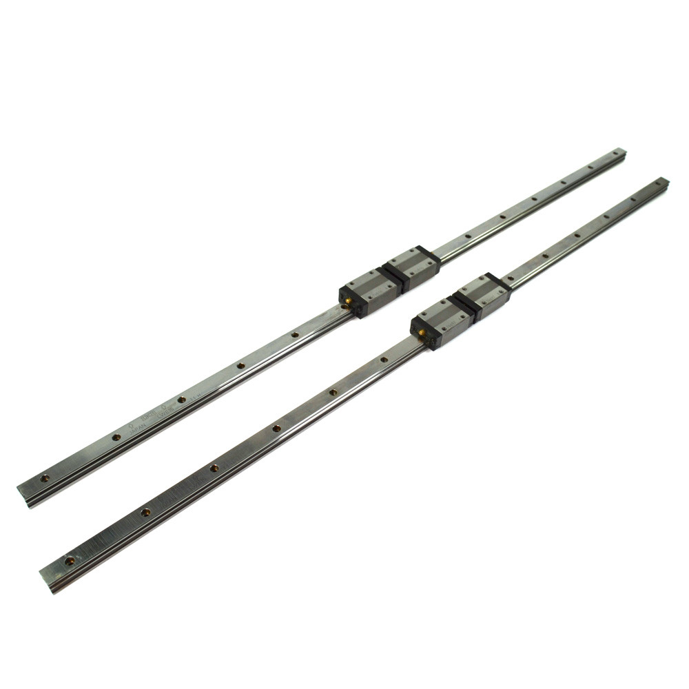 IKO LWES15Q Bearing Blocks (4) w/ IKO LWE15 32.25" Linear Guide Rails (2)