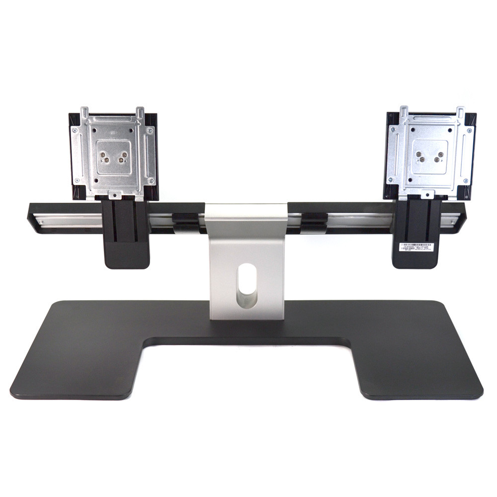 Dell MDS14 Dual 24" Monitor Stand Black U-Shaped Base Tilts / Swivel ...