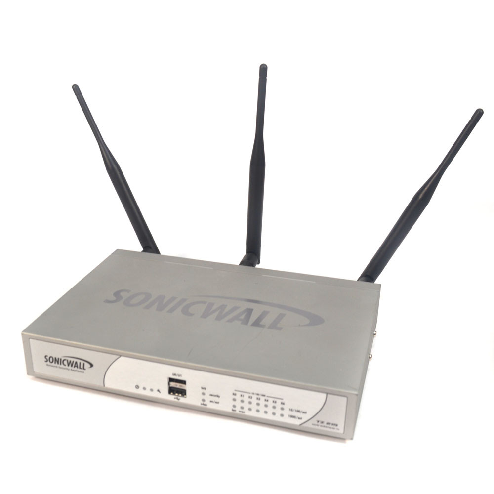 Sonicwall TZ 215W APL24-08F Network Security Appliance Firewall No Power Supply
