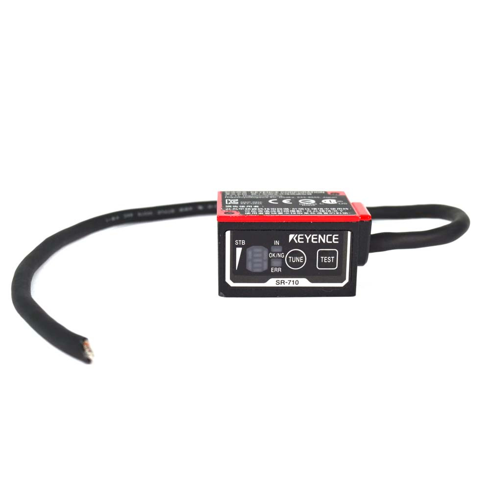 Keyence SR-710 Ultra-Compact Code Reader 60 µW 200 µs Class 1 5 VDC 2 ...