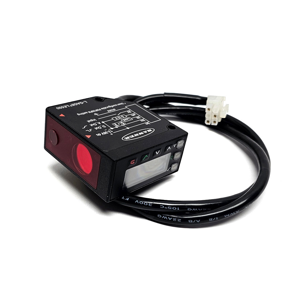 Banner L-Gage LE550 LE550UC1 Laser Displacement Sensor 3.94" ~ 39.37 ...