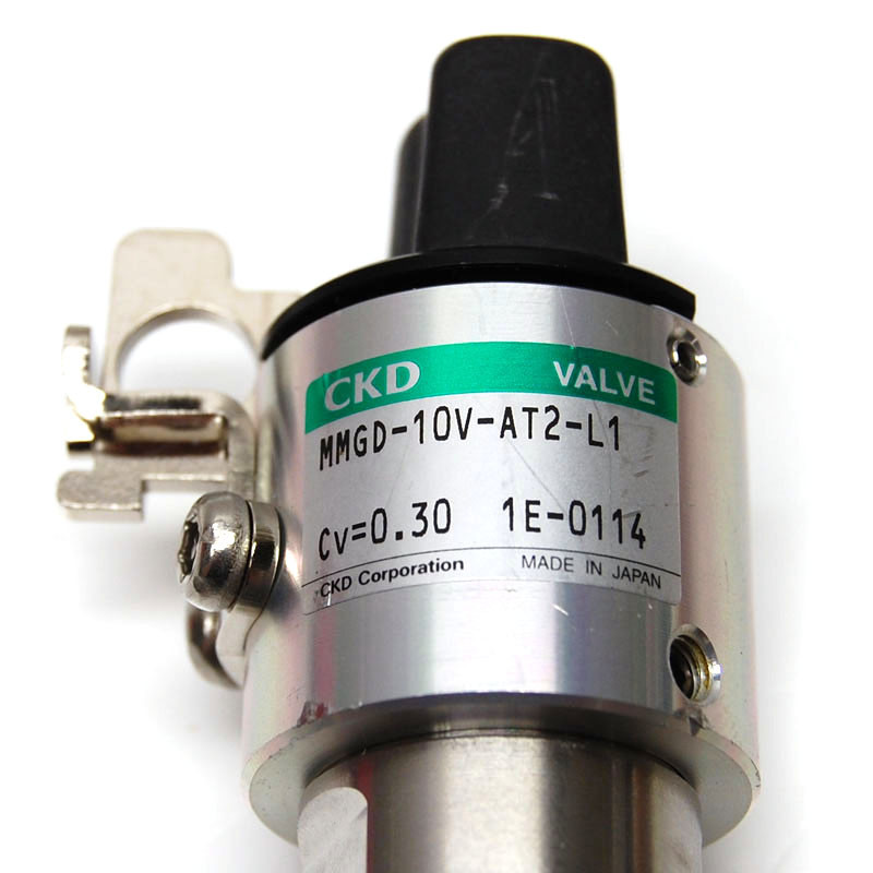 CKD Corp. MMGD-10V-AT2-L1 Pneumatic 2-Port Diaphragm Hybrid Valve NC Air