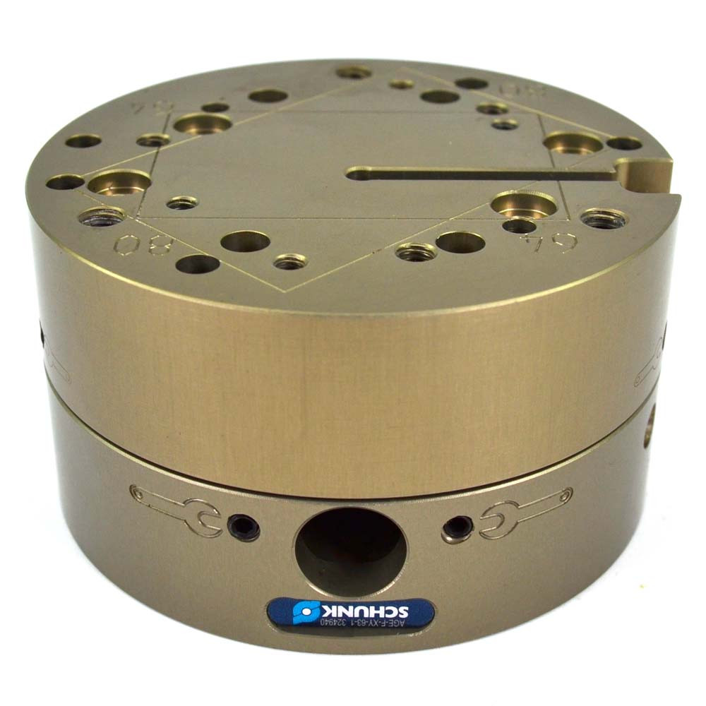 SCHUNK AGE-F-XY-063-1 Robot Compensation Unit XY+/-4mm Min 12N Max 25N