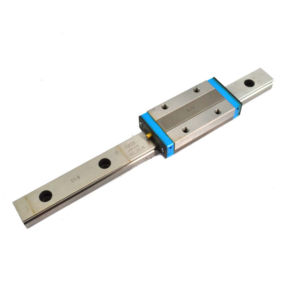 IKO MLG25 Linear Bearing Guide Block with LWL25B 11-1/2" Linear Rail