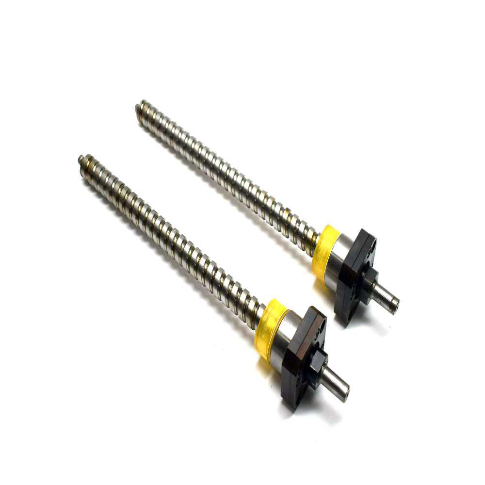 13.5" Long Ground Ball Screw Shafts 0.78" Shaft Diameter 10" Travel