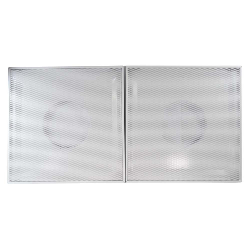 Titus PAR 10,0,24x24 3,26,0,0,0,0 Perforated Return Diffuser White 10" (2)