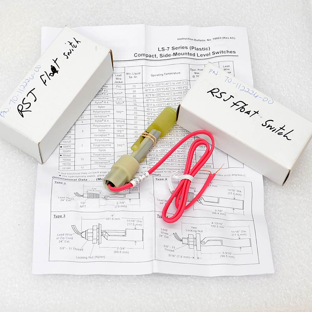 Gems 140620 Horizontal Plastic Level Switches 20VA (2)