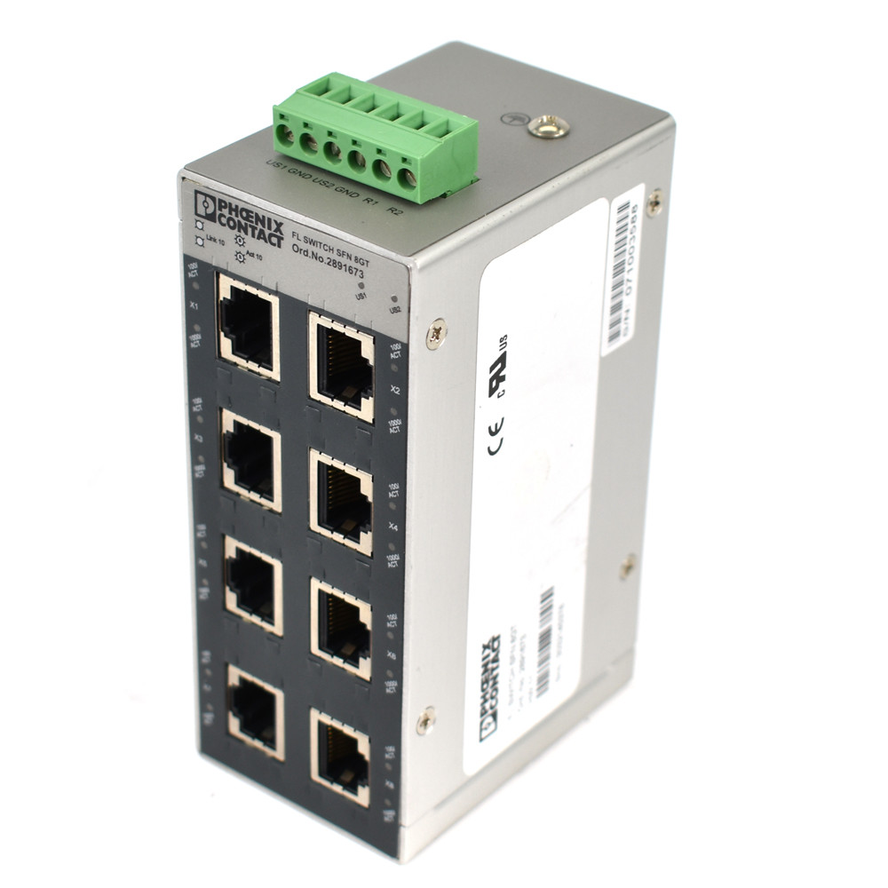 Phoenix Contact FL Switch SFN 8GT Industrial Ethernet Switch 2891673 TP ...