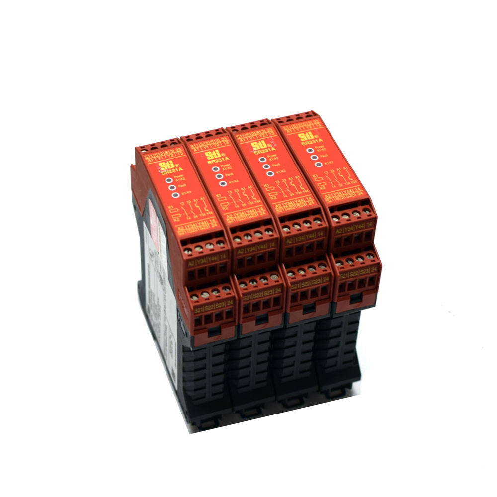 STI SR231A Industrial Safety Monitoring Relays 24VDC 35mm DIN Rail (4)