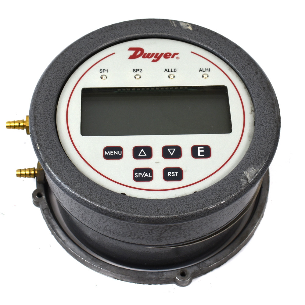 Dwyer DH3-007 Digihelic 0-10" W.C. Differential Pressure Control Gauge ...