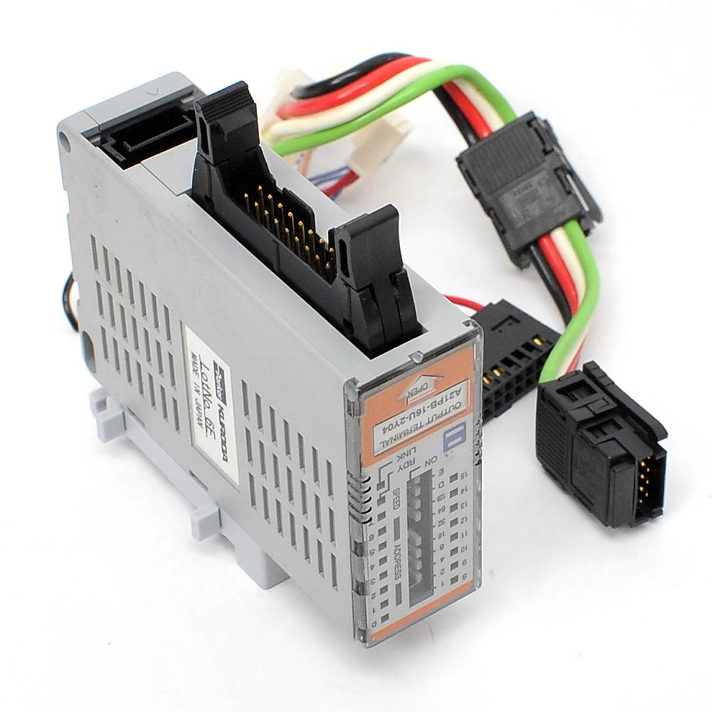 Parker Kuroda A21PB-16U-2Y04 Anywire 16-Channel Output Terminal with Cables