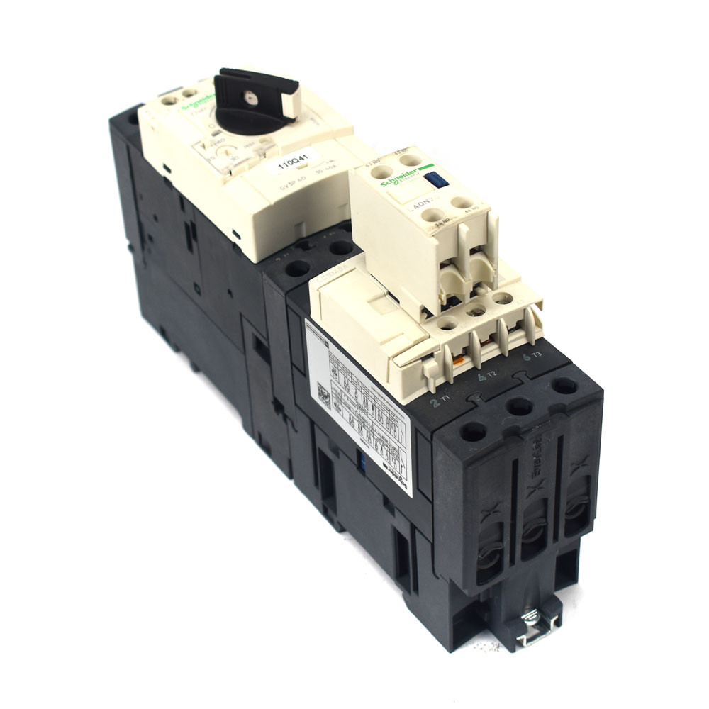 Schneider Electric GV3P 40 30-40A 690V Motor Starter Switch w/ LC1D40A ...