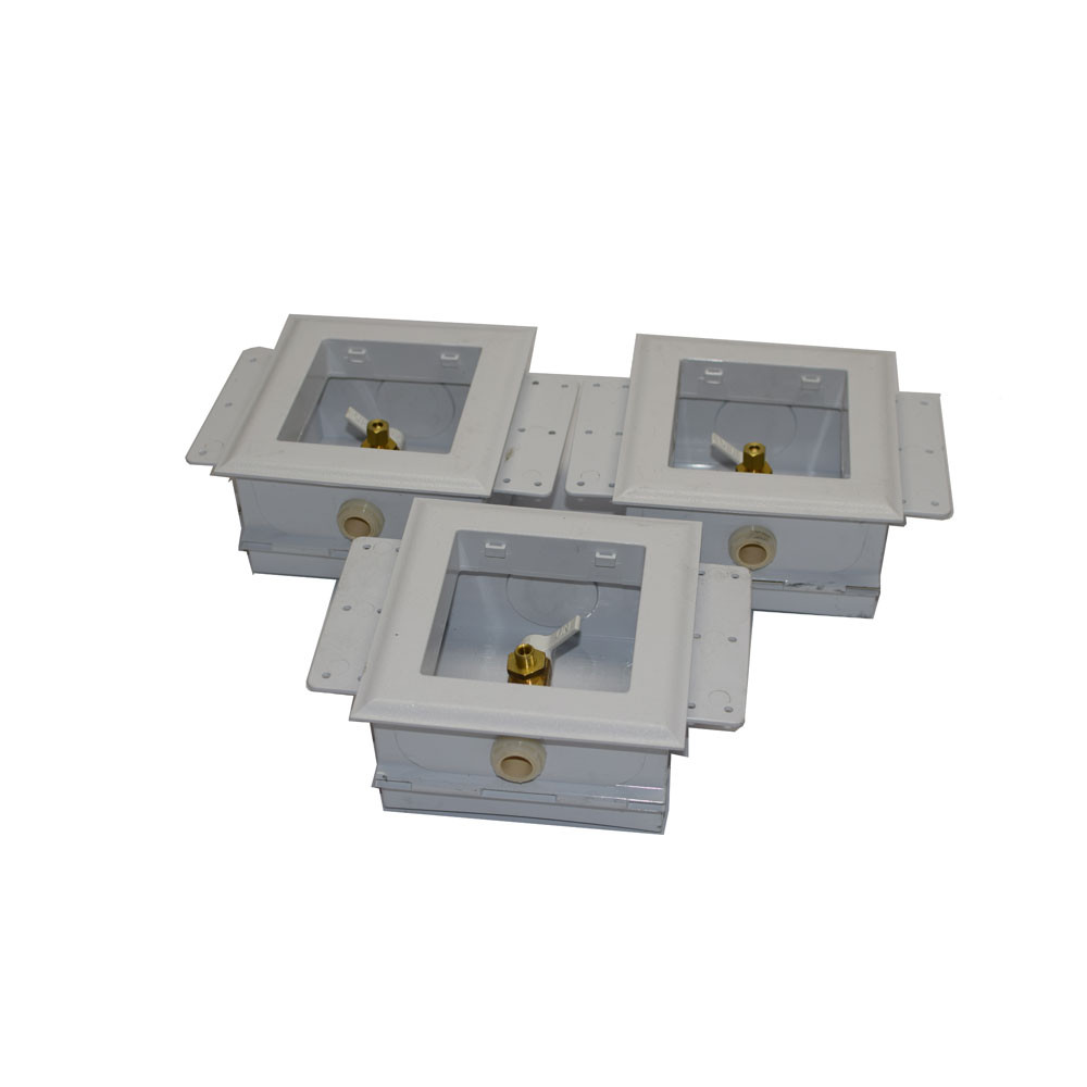 Guy Gray FRIE12ABCCP 1/4 Turn Valve Ice Maker Outlet Boxes CPVC (2)